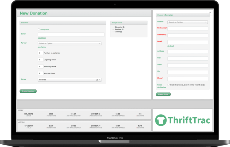 ThriftTrac - Business Software for Thrift Stores